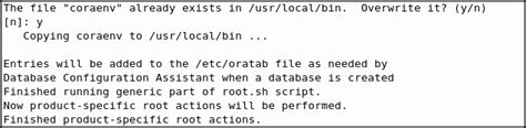 Installing The Oracle Database Software And Creating A Database