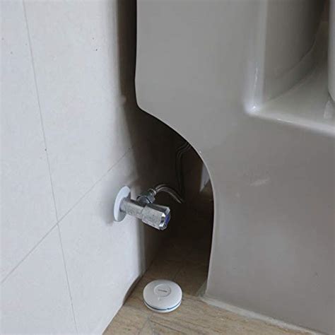 Haozee Zwave Plus Water Leak Sensor Smart Flood Detector With Remote Probe Water Resistant