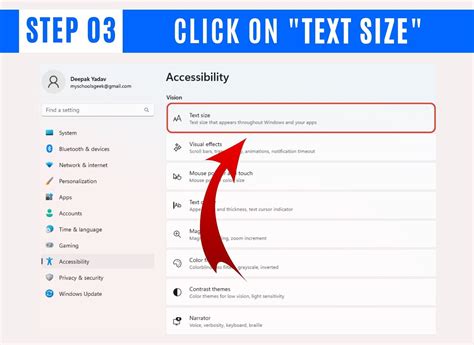 How To Change Windows Font Size Win I Alternate Way
