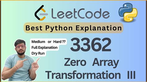 Leetcode 3362 Zero Array Transformation Iii Greedy Heap Solution Explained Leetcode 3362
