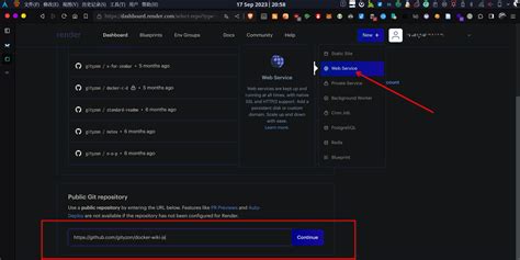 利用 Render 部署 Wikijs
