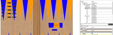 Backgammontable Game In Qt Creator C How Can I Track The Clicked