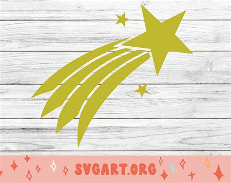 Shooting Star Svg Free Shooting Star Svg Download Svg Art
