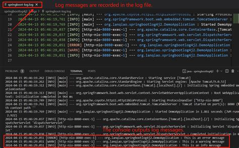Project Logging Project Information With Log4j2 Labex