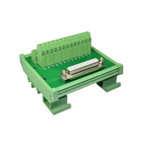 dr25 pin parallel solderless adapter db25 pin relay terminal block