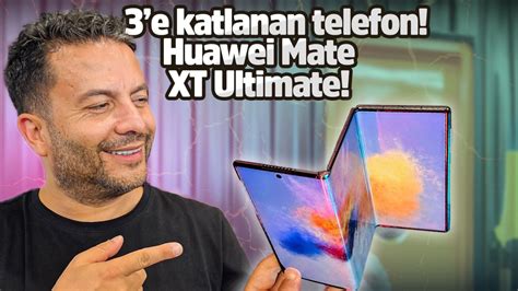 Huawei Mate Xt Ultimate Elimizde Shiftdeletenet