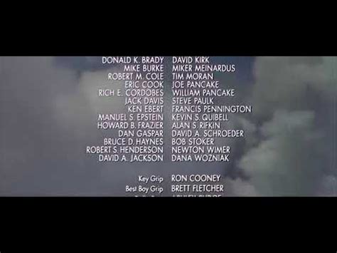 Twister 1996 End Credits Youtube