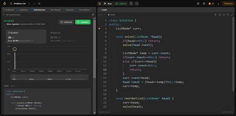 Dhruv Agrahari On Linkedin Leetcode Coding Linkedlist