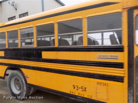 1994 International 3800 Blue Bird School Bus In Stockton Ks Item
