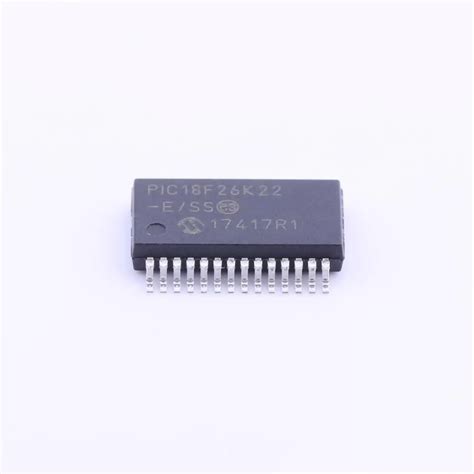 mcu 8 bit pic18 pic risc 64kb flash 2 5v 3 3v 5v 28 pin ssop tube