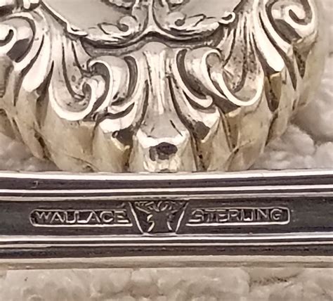 Wallace Sterling Silver Rose Point Place Setting 107 72 Grams 4 Pieces
