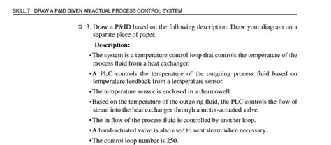 SOLVED Can Someone Help Me Draw P ID With These SKILL DRAW A P ID GIVEN AN ACTUAL PROCESS