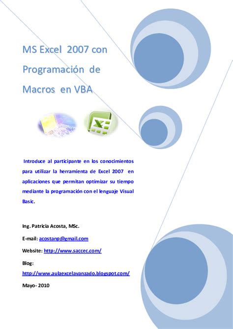 pdf ms excel con programación de macros en vba