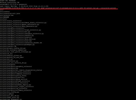 upgrade ncc versions that include an installer file inside a compressed