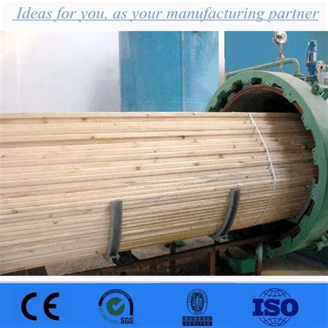 Wood Treatment Wooden Poles Vacuum Impregnation Machine Wooden Poles