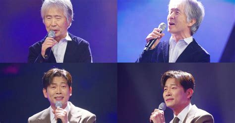 최백호 ‘미스터트롯2′ 결승전 깜짝 등장 김용필과 합동 무대