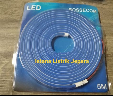 Neon Flex Led Lampu Selang Biru