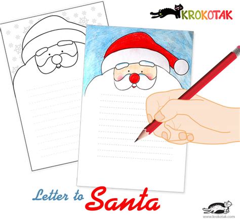 плик за писмо до дядо коледа Bagno Site