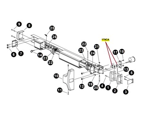 Falcon 179ca 1790 Nl Hb Cylinder Assembly