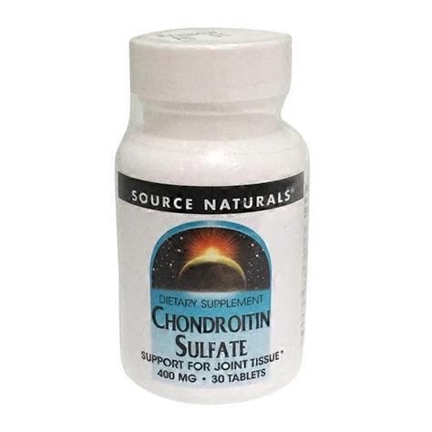 Source Naturals Chondroitin Sulfate 400 Mg Tablets 30 Ct Delivery Or