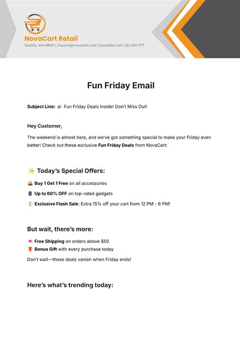 free friday templates to edit online