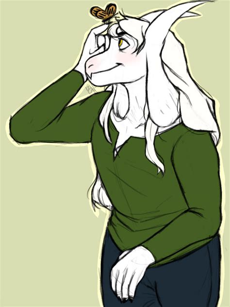 Ut Adult Asriel By Minnybox On Deviantart