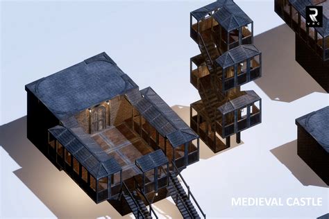 Medieval Castlemodular Assets Hdrp 3d Model Medieval Castlemodular Assets Hdrp 3d Model