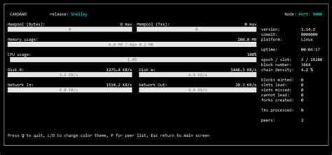 BUG Node Memory Usage Incorrectly Reported In LiveView Issue IntersectMBO Cardano