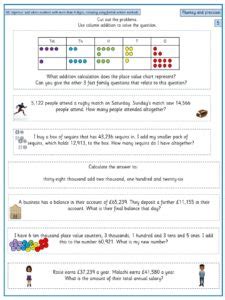 Add Or Subtract Whole Numbers With More Than Digits Including Using Formal Written Methods