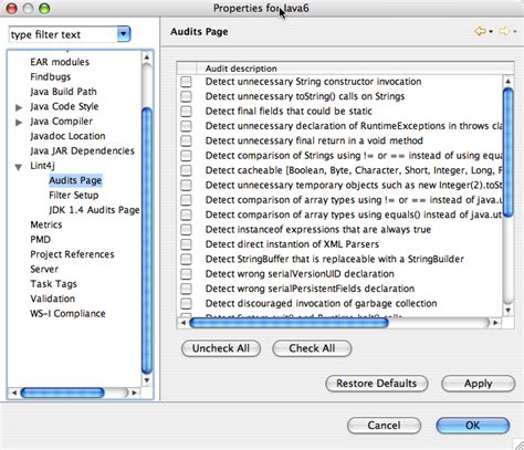 Lint4j Installation On Eclipse Juno Stack Overflow