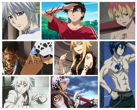 17 Anime Characters With Amazing Tattoos