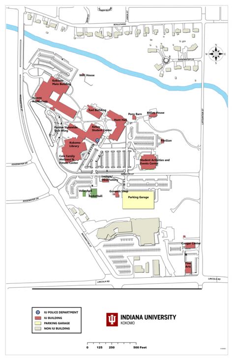 Map Of Iu Campus