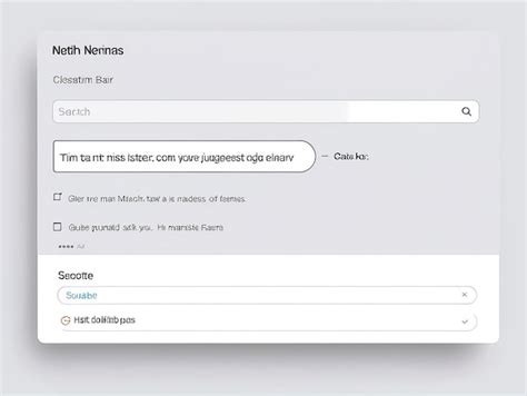 premium photo dynamic search bar with predictive text suggestions