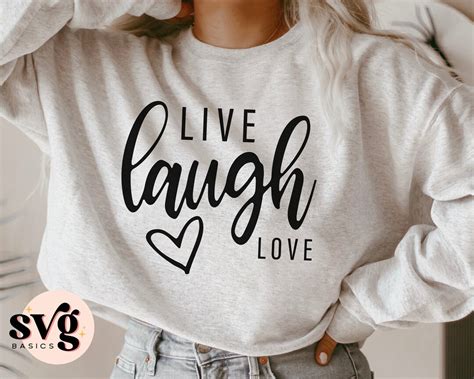 Live Laugh Love Svg Png Mental Health Svg You Are Enough Svg Mental