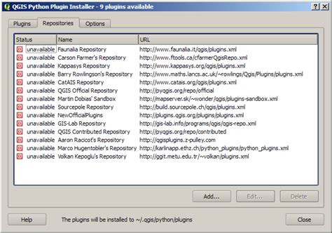 Unable To Install External Qgis Plugins Geographic Information