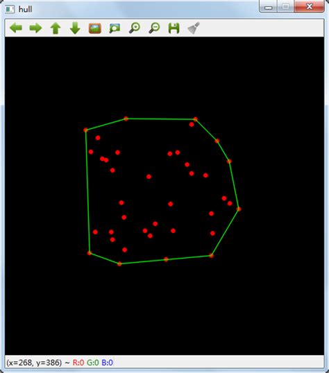 OpenCV学习 凸包 convexhull 迈克老狼 博客园