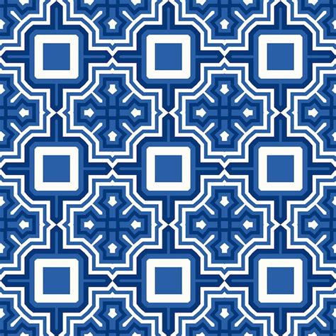 Premium Photo Fiesta Eduardo Blue Santorini Patterns Light Blue And