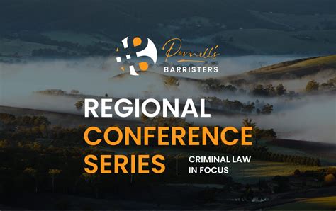 Criminal Law In Focus Regional Cpd Conference Series 2026 Parnells Barristers