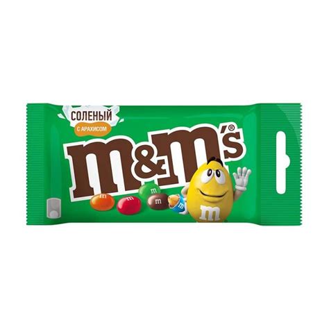 Драже, M&M's, с арахисом, 45 г - купить через интернет-витрину Fix ...
