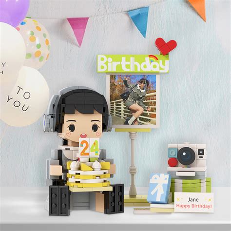 Birthday Brick Figure Sale