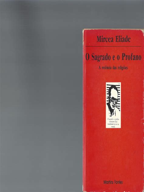 Mircea Eliade O Sagrado E O Profano Pdf