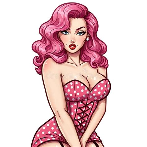 Sexy Pin Up Drawing
