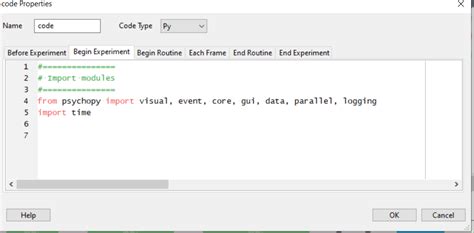 Adjust Code From Psychopy To Pavlovia Online Experiments Psychopy