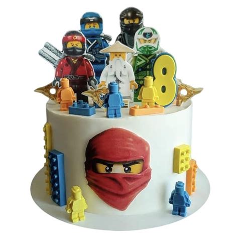 Торт Лего Ниндзяго на 8 лет | ФАБРИКА КАРАВАЕВО