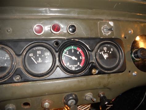 Механический указатель ДАВЛЕНИЯ МАСЛА — УАЗ 469, 2,5 л, 1981 года ...