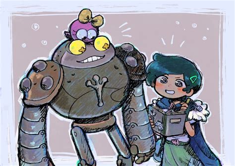 marcy wu polly plantar and frobo amphibia drawn by 770nanao15