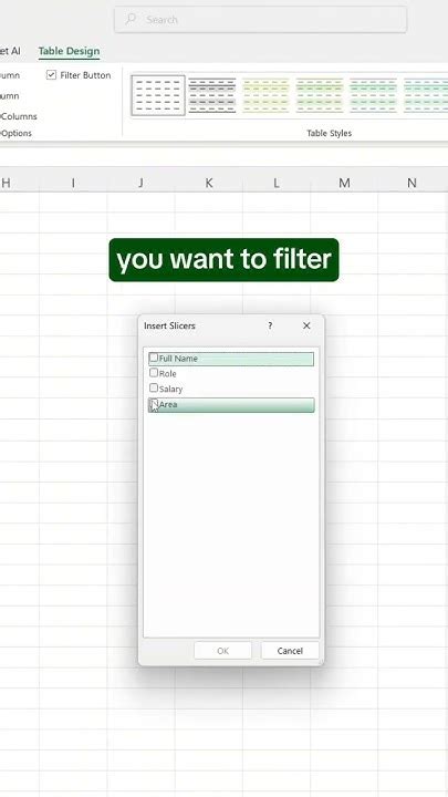 only 0 1 know this excel hack🤯 filter data using slicers excel