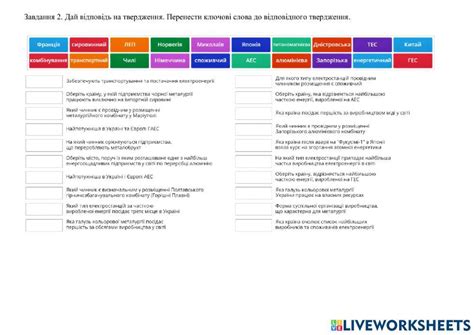 Практична робот… Free Interactive Worksheets 2527539