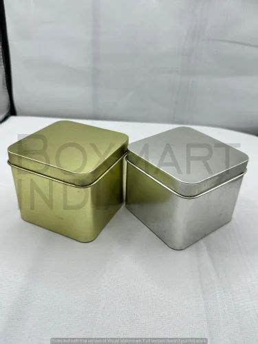 Tin Box Plain Rectangular Tin Box Manufacturer From New Delhi