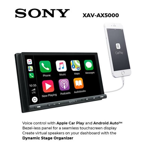 Head Unit Sony Xav Ax5000 7 Inch Double Din Maistro Audio